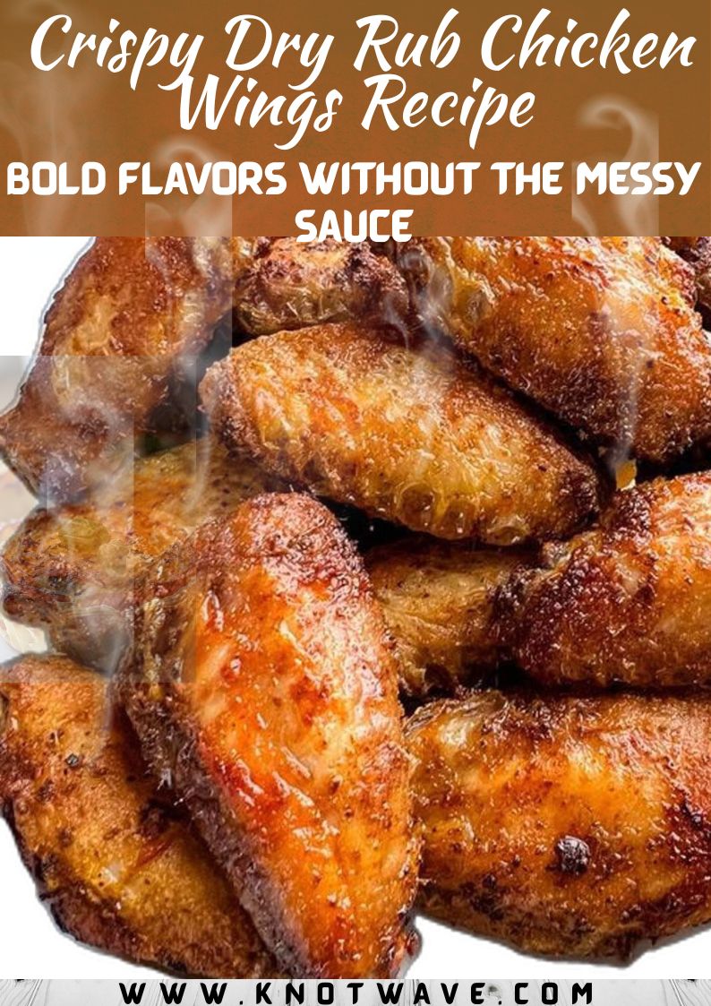 Crispy Dry Rub Chicken Wings Recipe